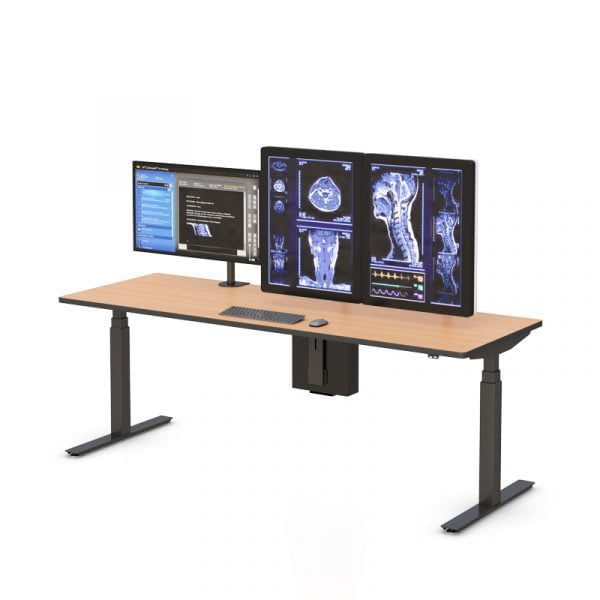 Essential Radiology Ergonomic Desk – Lamb Technologies